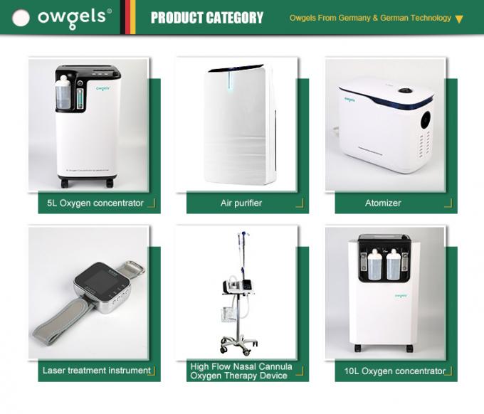 OEM 5 LPM Portable Oxygen Concentrator Medical Home Oxygen Concentrator