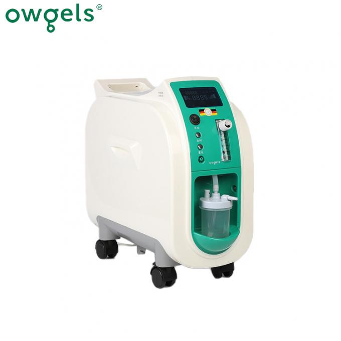 Mobile 5 Liter Portable Oxygen Concentrator Medical Equipment