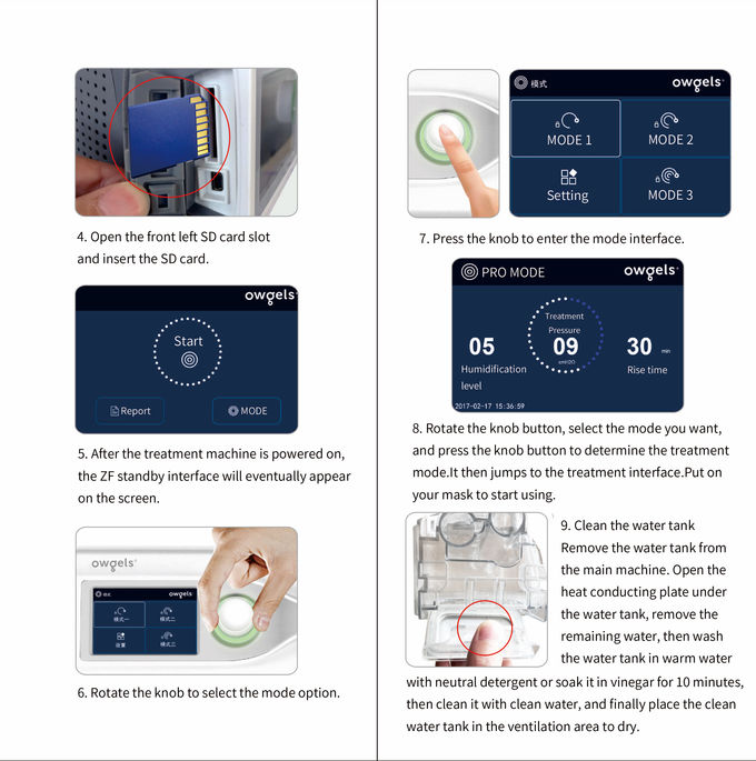 Portable High Flow Nasal Cannula Oxygen Therapy Device 70L/Min