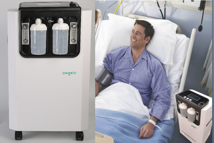 Dual Filter System 10 Liter Oxygen Concentrator Home Use 55KG 750W